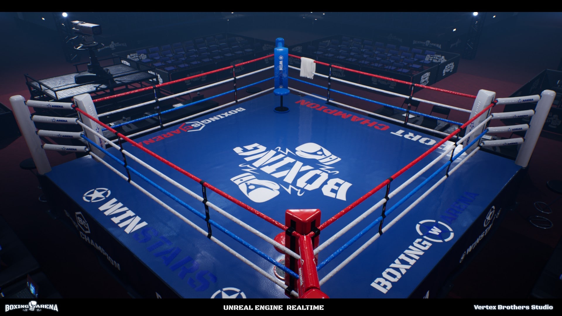 BOXING ARENA STADIUM in Environments - UE Marketplace